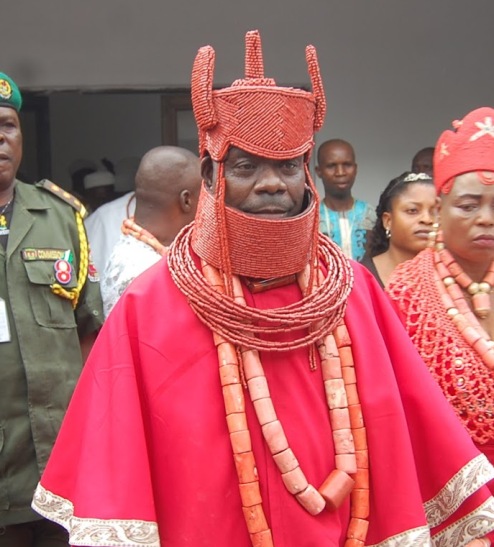 Okowa To Presents Staff Of Office To Traditional Ruler Of Agbarho ...