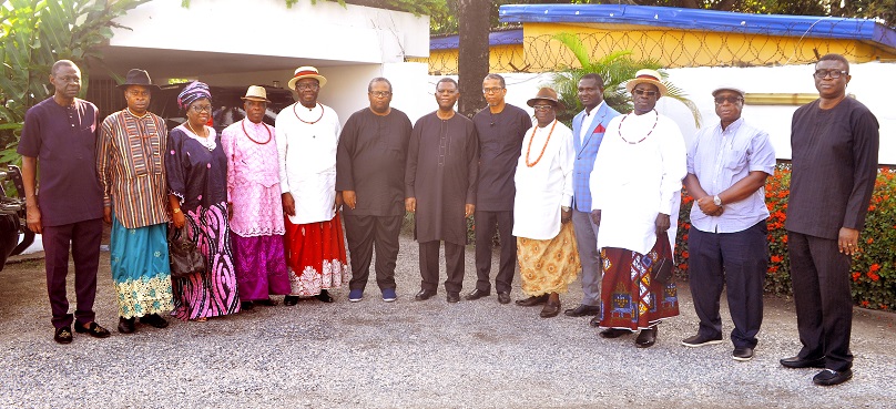 Urhobo Social Club Lagos Commiserate With Senator Dafinone’s Family In ...